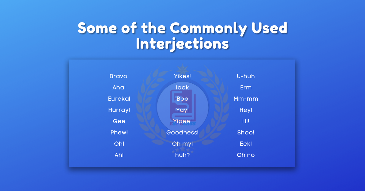 Types of Interjections - ESP