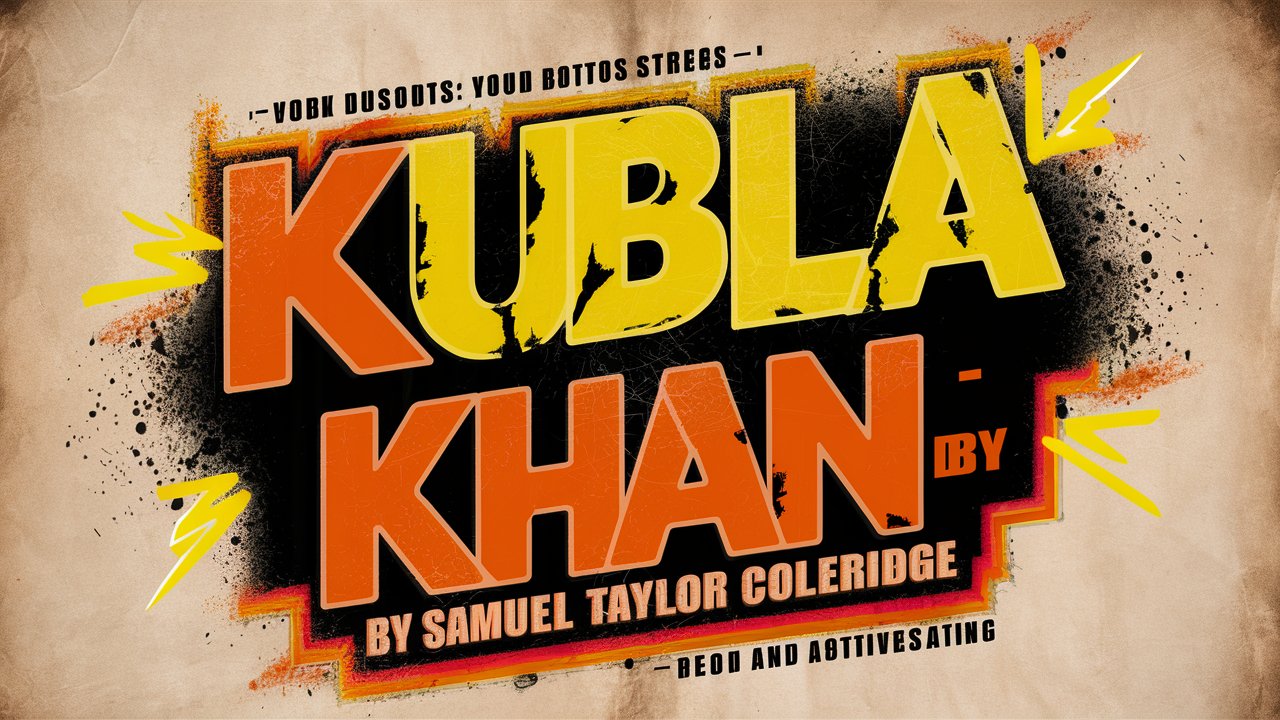 "Kubla Khan" by Samuel Taylor Coleridge - ESP