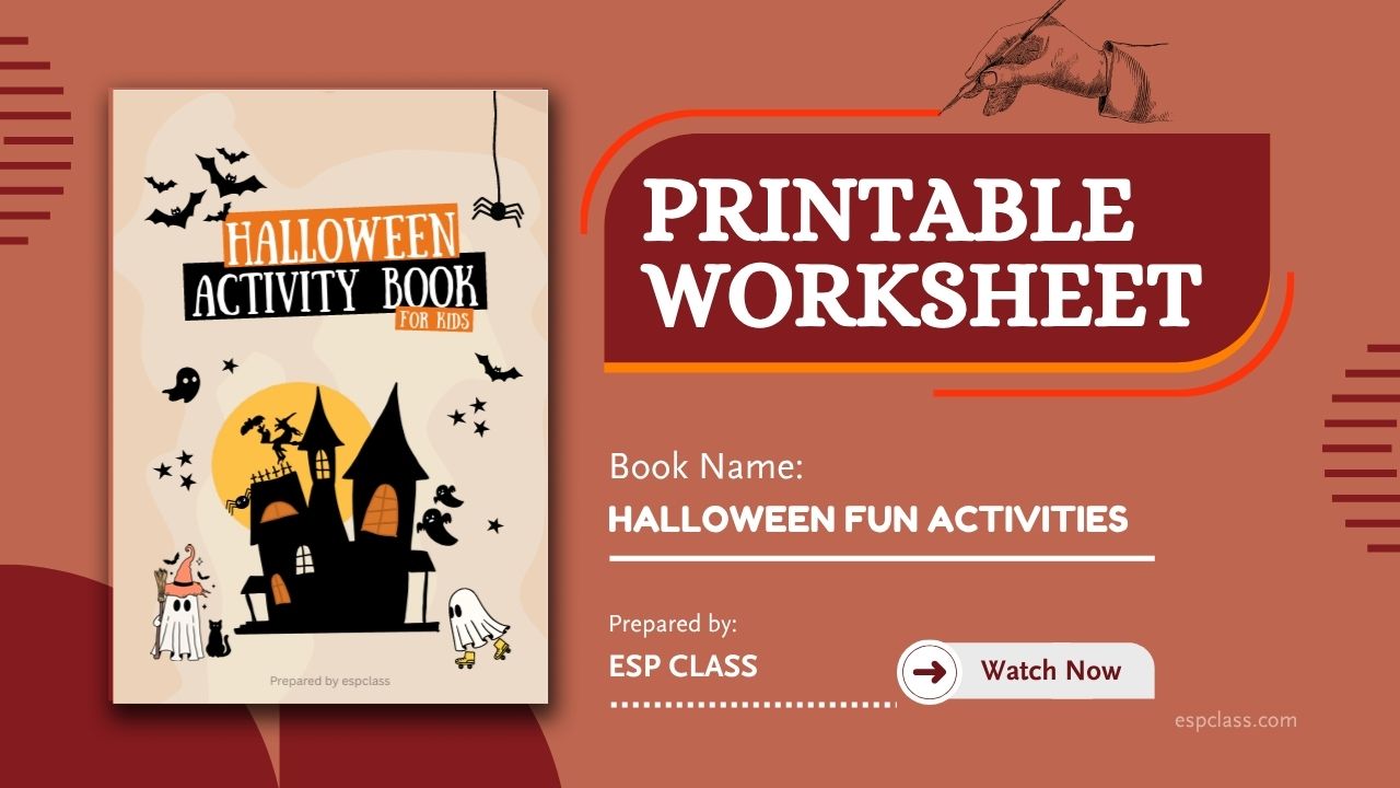 The Halloween Activity Workbook Kids Can’t Stop Loving! - ESP
