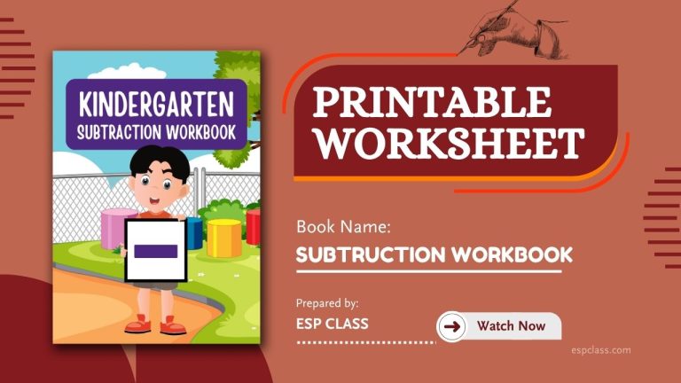 Kindergarten Subtraction Practice Worksheet: Fun & Easy Math Worksheets ...